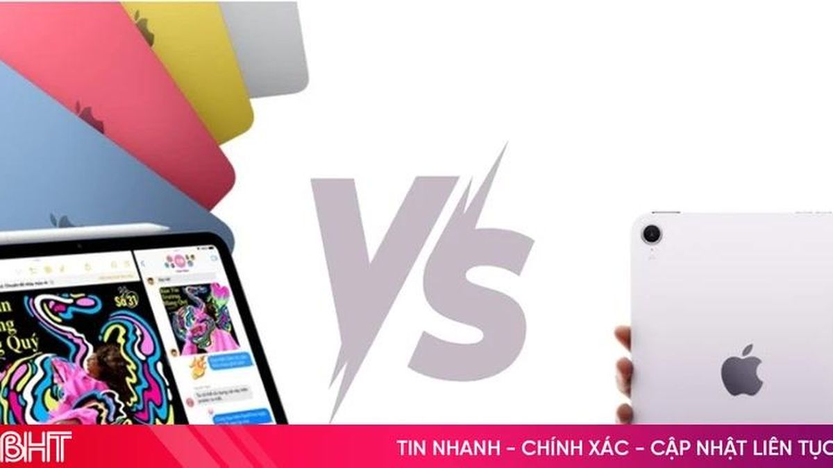 iPad A16 vs iPad mini 7, nên mua loại nào? - Báo Hà Tĩnh