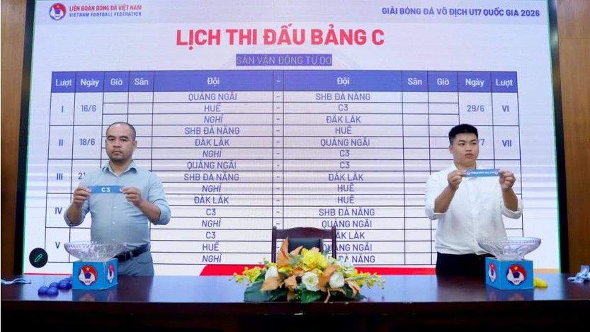 Công an Hà Nội chung bảng PVF, SLNA... tại giải U17 quốc gia 2026 ...