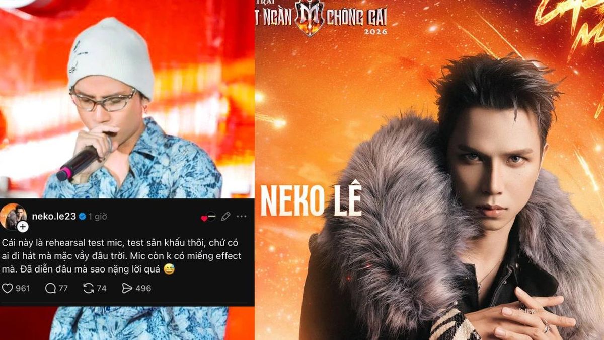 'Anh tài' Neko Lê nhận về nhiều ý kiến trái chiều trước thềm ATVNCG ...