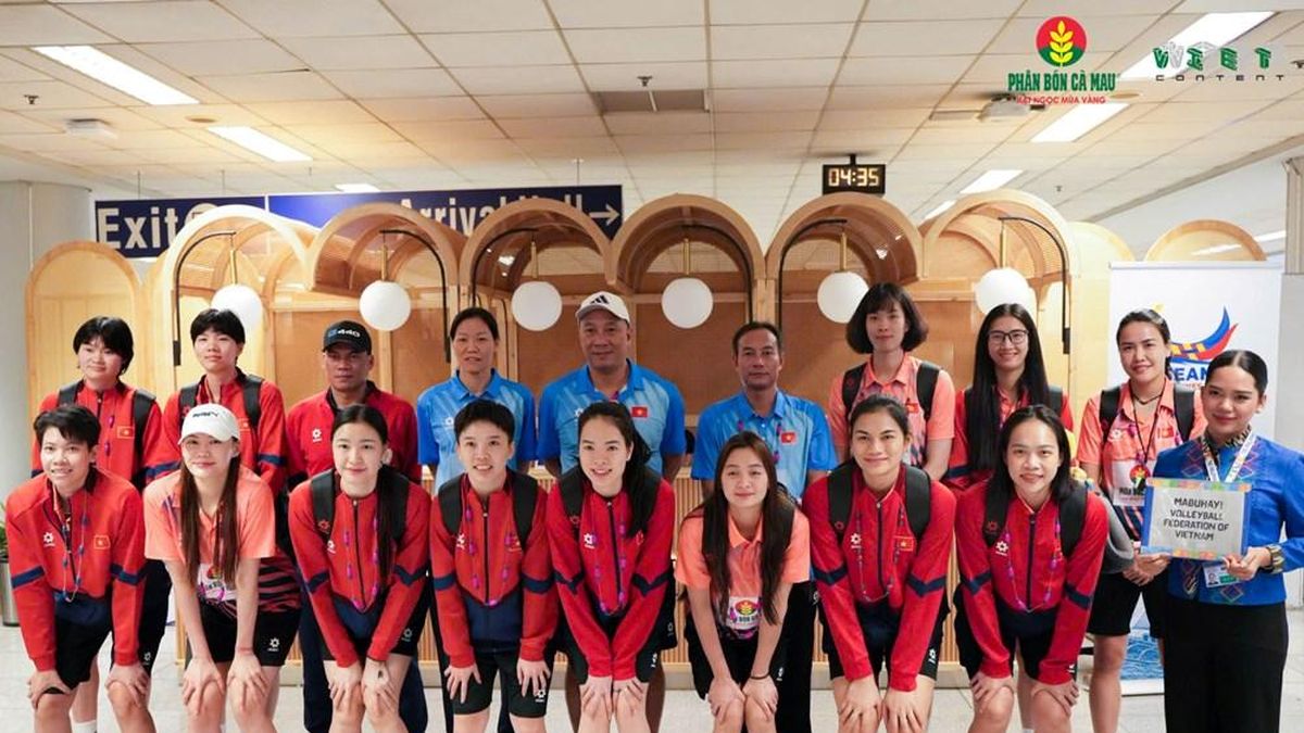 Tuyển bóng chuyền nữ Việt Nam đã đến Philippines, sẵn sàng cho AVC Cup ...