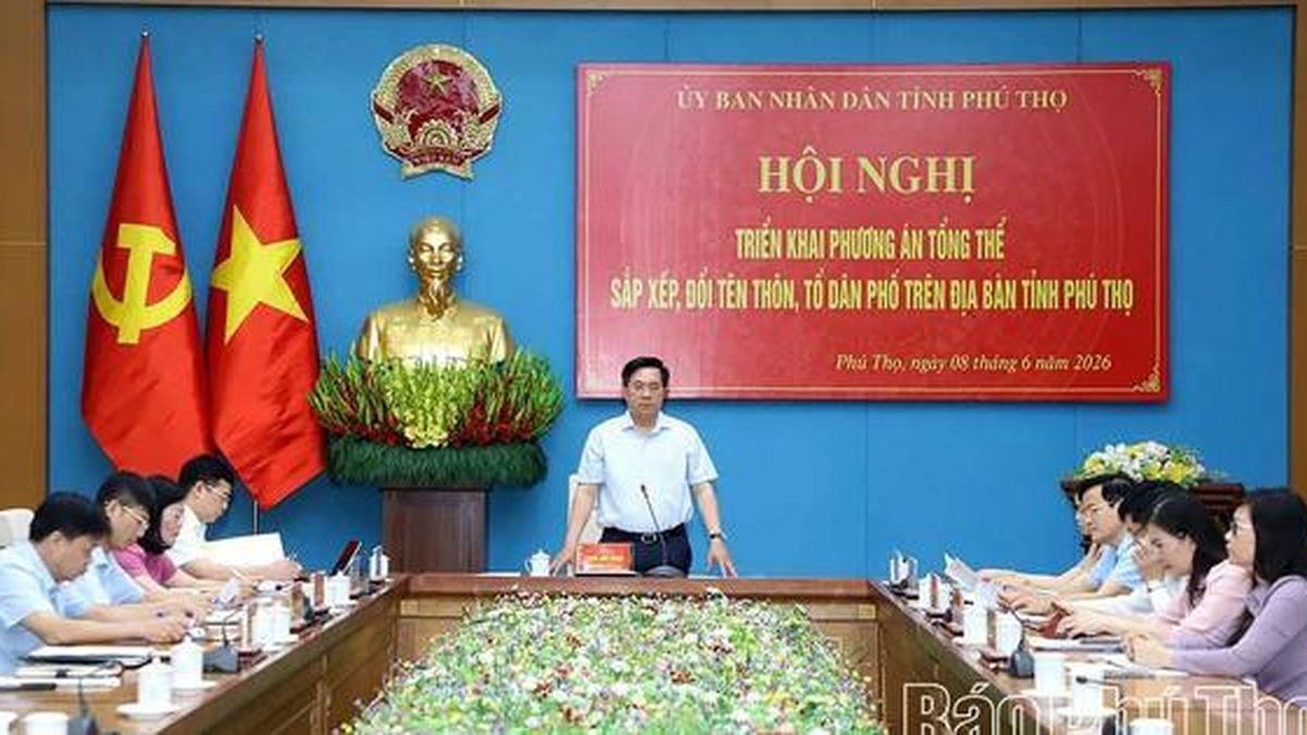 Phú Thọ đề ra 4 nhiệm vụ trọng tâm; dự kiến giảm 1.967 thôn, tổ dân phố ...