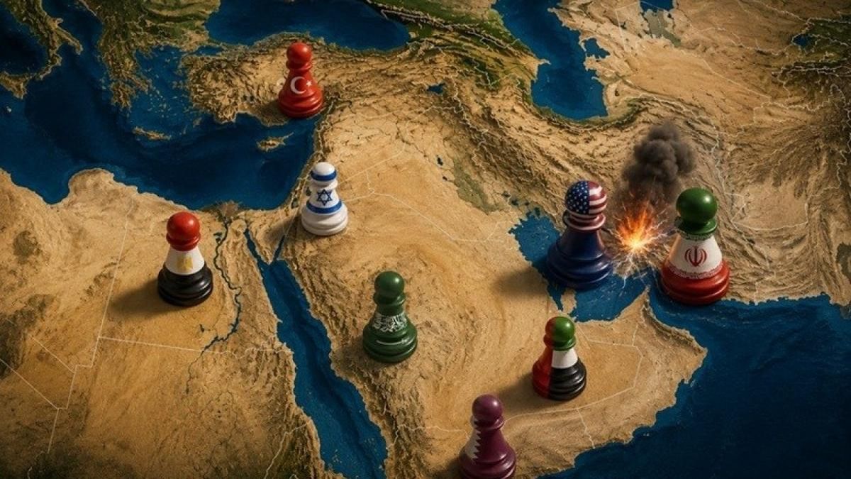 Hậu xung đột Mỹ-Iran: Bản đồ chiến lược mới ở Đông Địa Trung Hải - Báo ...