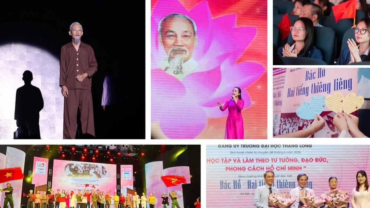 'Bác Hồ - Hai tiếng thiêng liêng' đến với sinh viên Thủ đô - Chuyên ...
