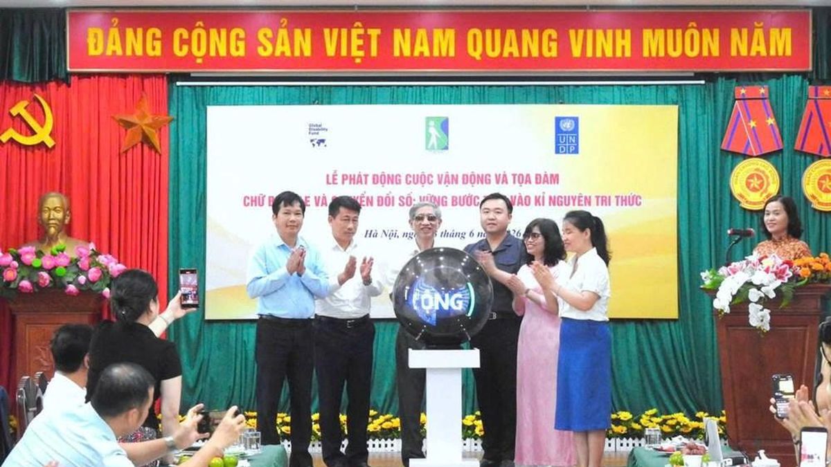 Chữ Braille và chuyển đổi số: Mở thêm cơ hội tiếp cận tri thức cho ...