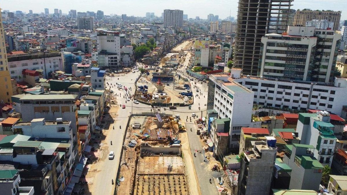 Vành đai 1 Hoàng Cầu - Voi Phục: Diện mạo hai cầu vượt hơn 7.200 tỷ ...