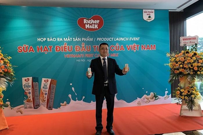 Sản phẩm sữa hạt điều Richer Milk chính thức ra mắt thị trường - Báo ...