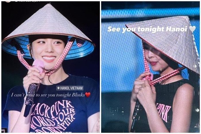 Jisoo, Jennie đăng ảnh đội nón lá, Lisa chào Hà Nội bằng tiếng Việt ...