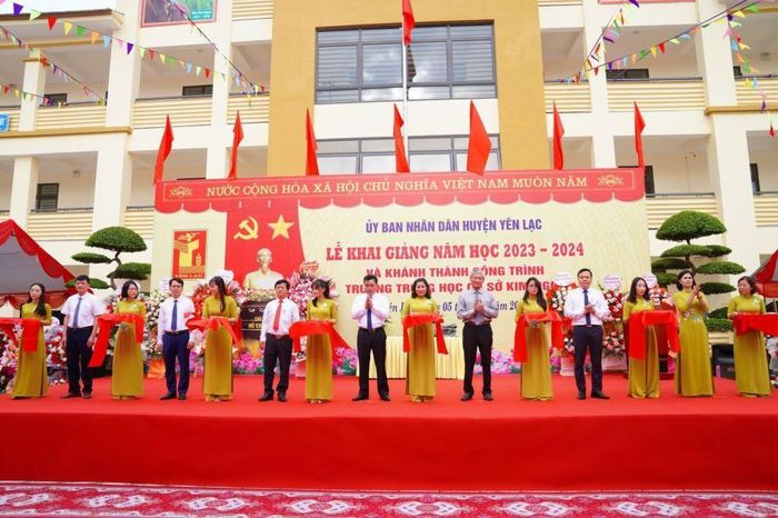 Vĩnh Phúc: Khánh thành Trường THCS Kim Ngọc (Yên Lạc) - Tạp chí Văn Hóa ...