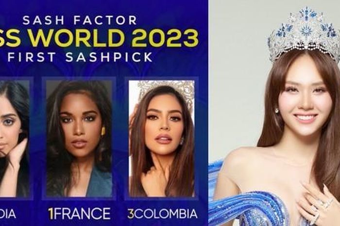 Sash Factor dự đoán Miss World 2023: Hoa hậu Mai Phương không có tên ...