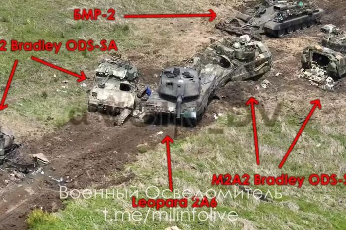 Số phận hẩm hiu của Leopard 2 và Strv 122 sau khi bị Nga bắn cháy - Báo ...
