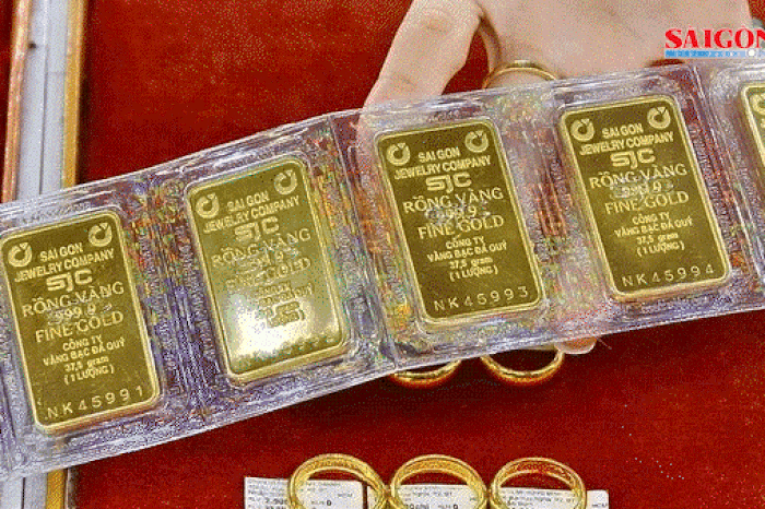 Vàng thế giới lập đỉnh mới kéo vàng nhẫn 9999 bật tăng 700.000 đồng ...