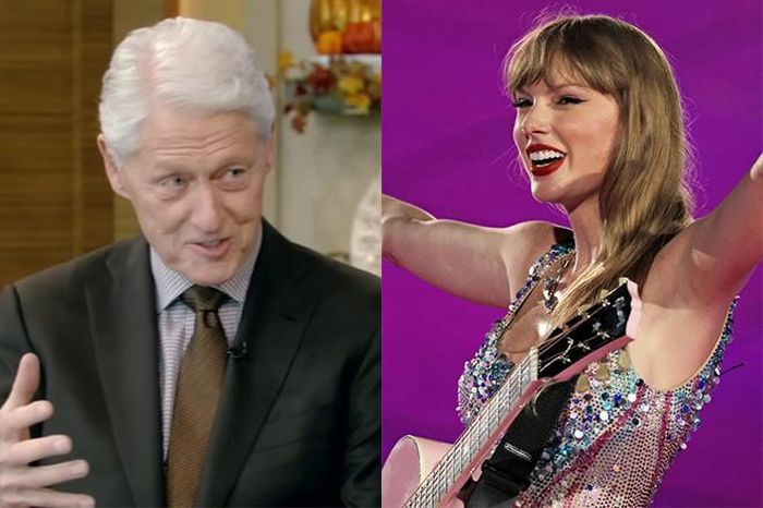 Cựu Tổng thống Mỹ Bill Clinton lần đầu xem concert của Taylor Swift ...