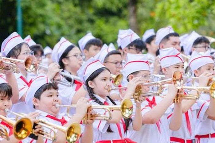 Hơn 10.000 thiếu nhi cả nước đồng diễn nghệ thuật trống kèn 'Đất nước ...
