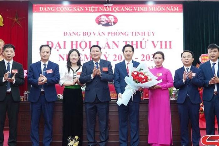 Đại hội Đảng bộ Văn phòng Tỉnh ủy lần thứ VIII, nhiệm kỳ 2025 - 2030 ...