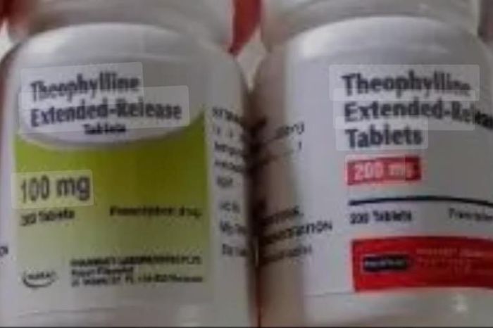 Phát hiện thuốc giả Theophylin 200mg trị hen suyễn tại một nhà thuốc ở ...