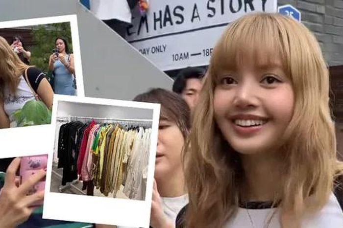 Lisa BLACKPINK thanh lý quần áo, fan 'rì-viu' rẻ ngỡ ngàng còn được gặp ...