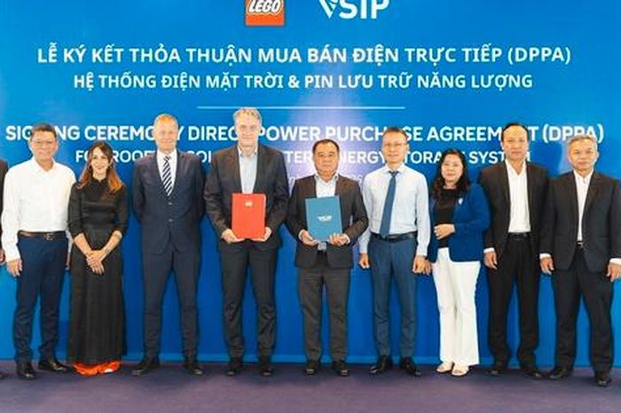 LEGO tiên phong ký DPPA với VSIP, thúc đẩy vận hành nhà máy xanh tại ...