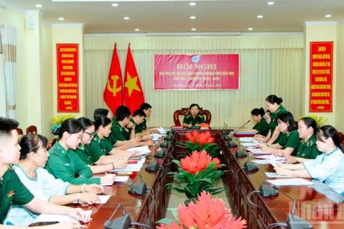 Hội Phụ nữ Bộ đội Biên phòng Cần Thơ xây dựng đơn vị 'Mẫu mực, tiêu ...