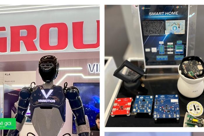 Chip, robot… made in Việt Nam gây ấn tượng tại SEMIEXPO Vietnam 2025 ...