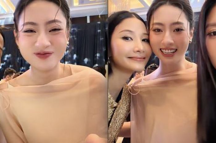Hoa hậu Đỗ Hà bị Lương Thùy Linh và Hoàng Thùy 'bắt đền' khi tiệc cưới ...