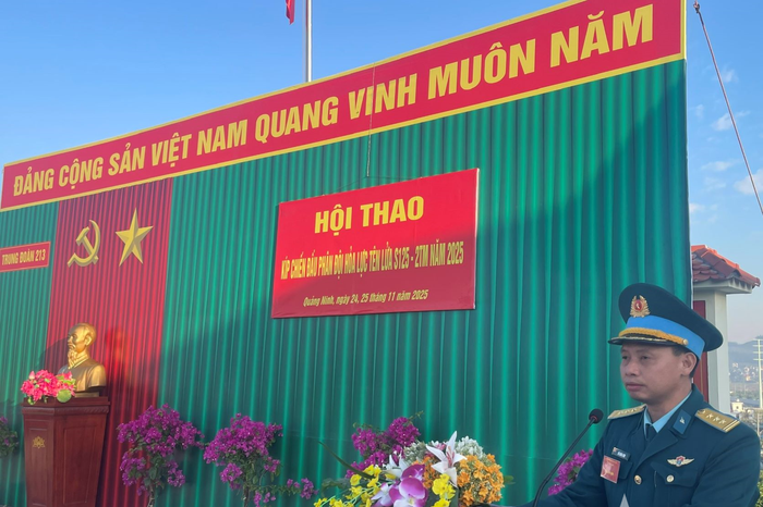 Trung đoàn 213, Sư đoàn 363: Tổ chức khai mạc Hội thao Kíp chiến đấu ...