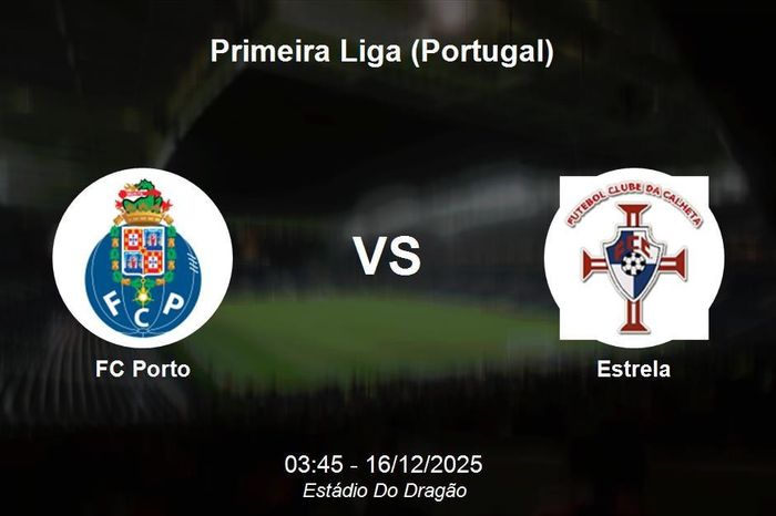 Nhận định FC Porto vs Estrela - Primeira Liga - Báo Lâm Đồng