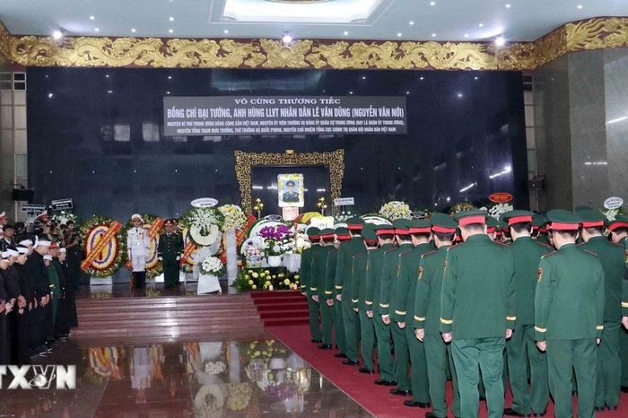 Lễ tang cấp nhà nước Đại tướng, Anh hùng Lực lượng vũ trang nhân dân Lê ...