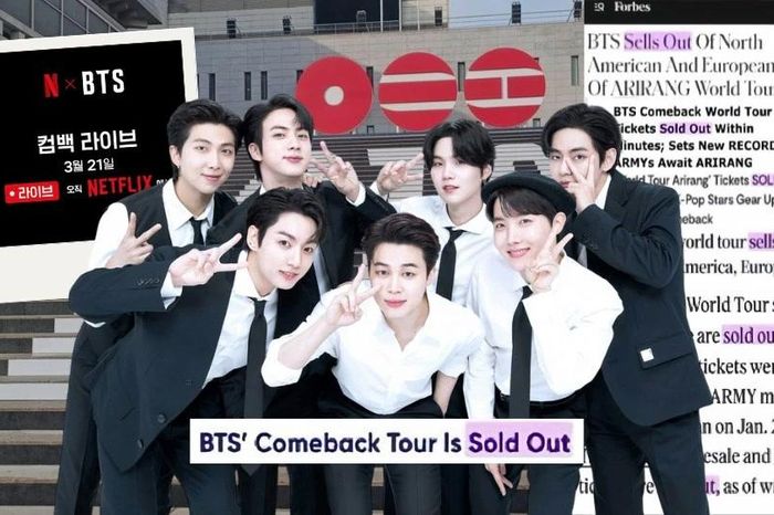 BTS tái xuất hoành tráng trên 'con đường nhà Vua' và hàng loạt điều ...