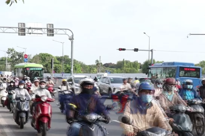 Đường Cộng Hòa (TP.HCM) chính thức phân luồng đảo chiều - Bnews