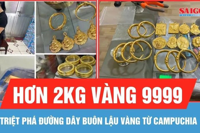 Công an TPHCM triệt phá đường dây buôn lậu vàng từ Campuchia - Báo Sài ...