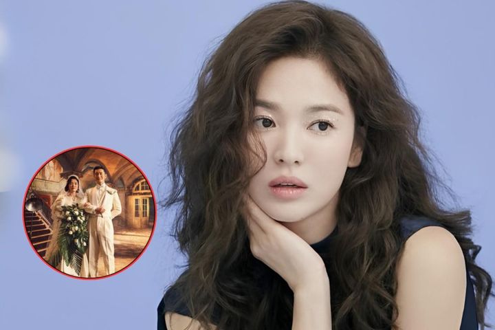 Lộ ảnh cưới của Song Hye Kyo và ông xã ngoại quốc: Cô dâu chú rể quá ...