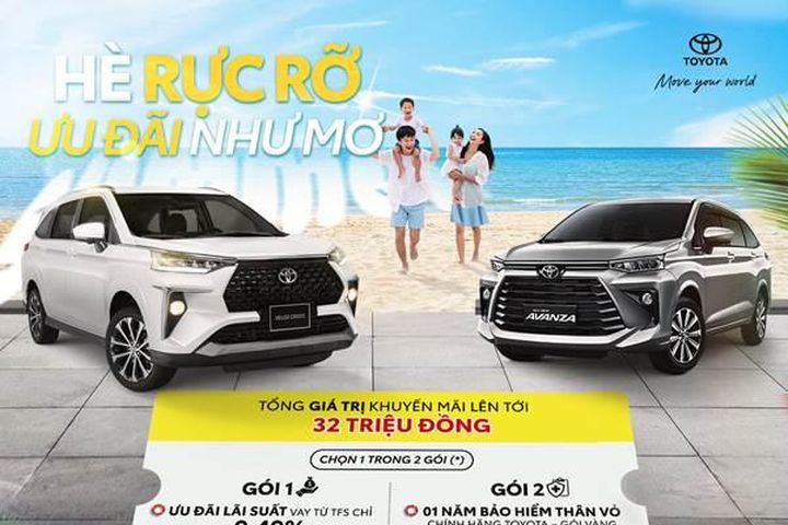 Toyota Vios, Veloz Cross và Avanza Premio ưu đãi hấp dẫn trong tháng 6 ...